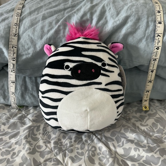 Squishmallows | Toys | Zebra Plush Toy With Pink Accents Tracey ...